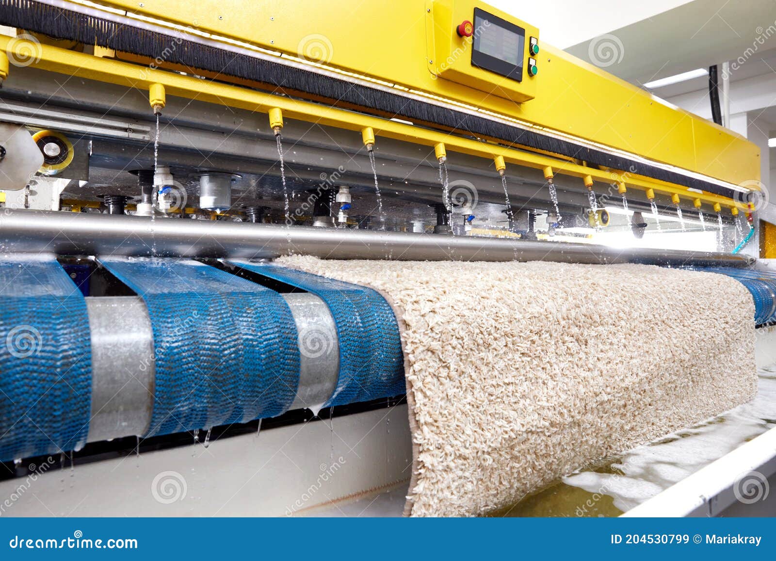 Automatic Machine and Equipment for Carpet Washing and Dry Cleaning ...