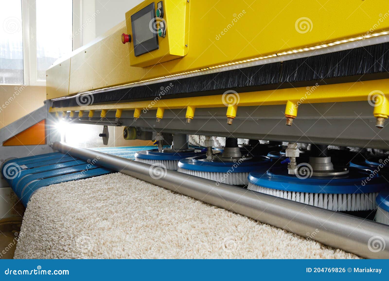 Automatic Machine and Equipment for Carpet Washing and Dry Cleaning ...