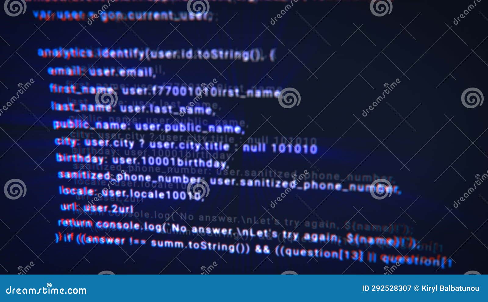 The Process Of Writing A Digital Code By A Programmer In A Programming Language Stock Video