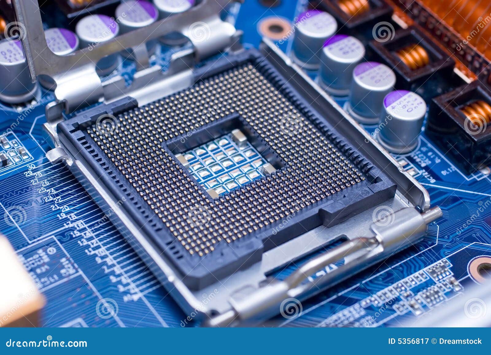 Processador imagem de stock. Imagem de computador, integrado - 5356817