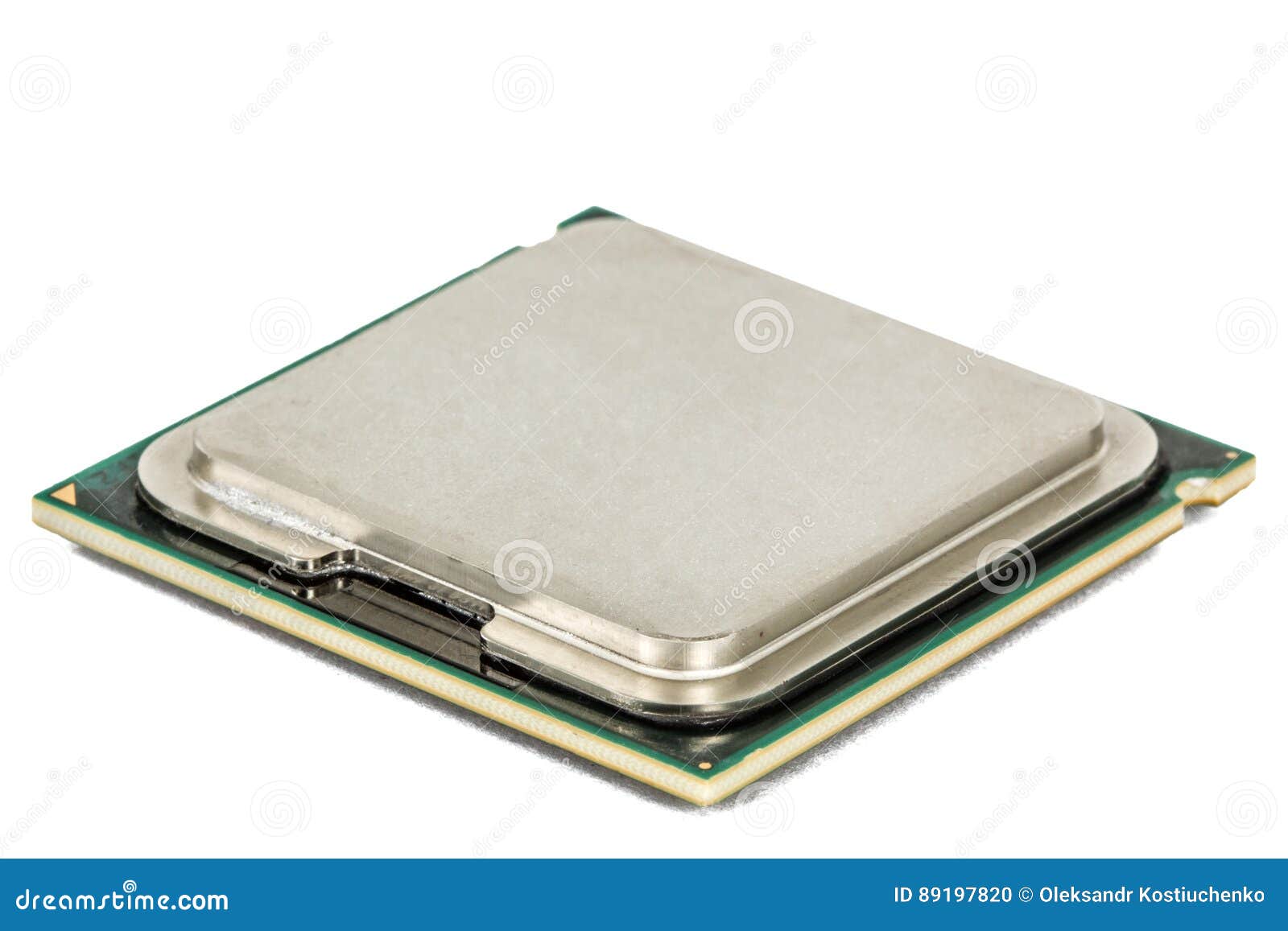 Processador Do Computador, Processador Central Multicore, Isolado No ...