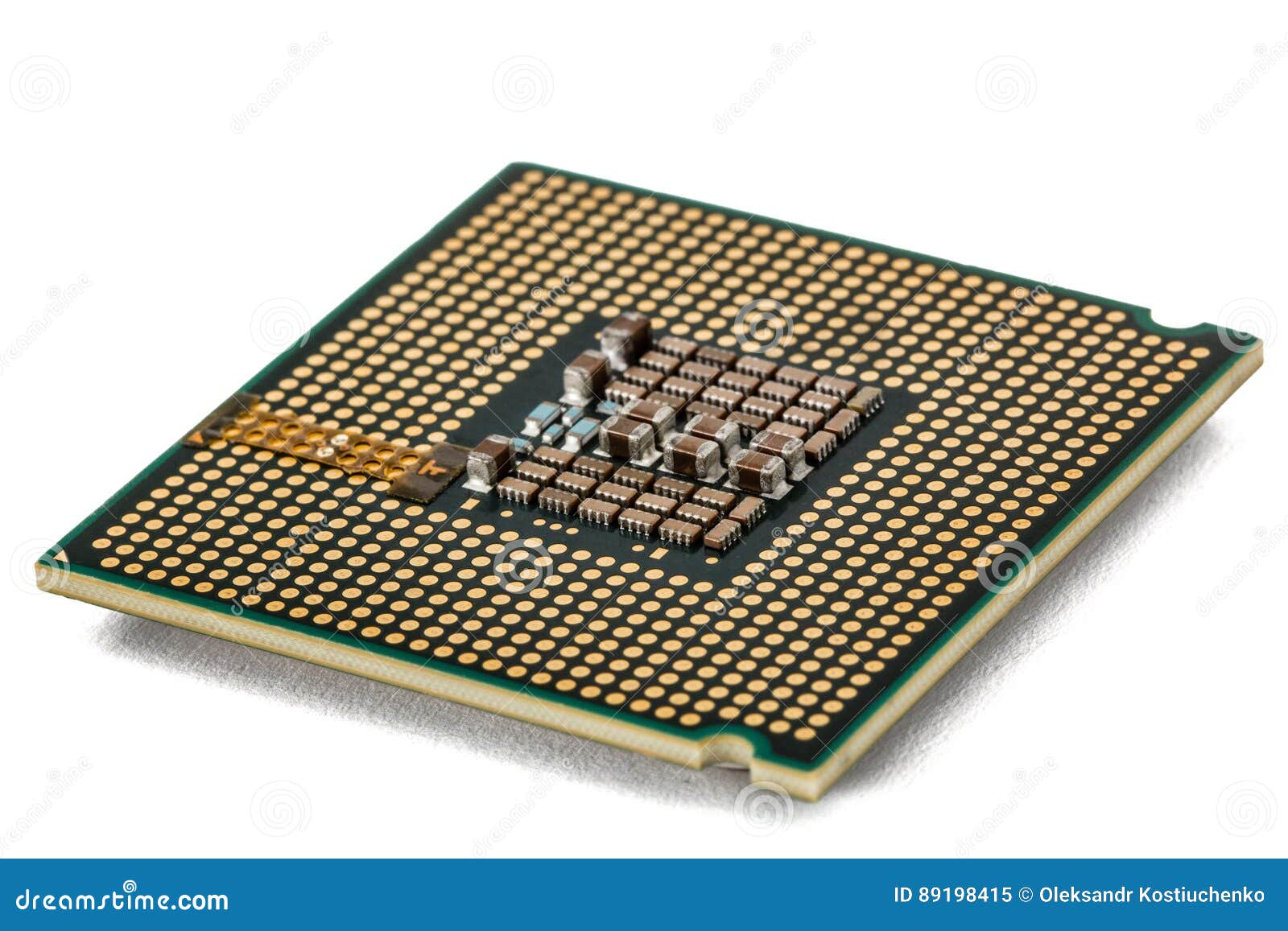 Processador Do Computador, Processador Central Multicore, Isolado No ...