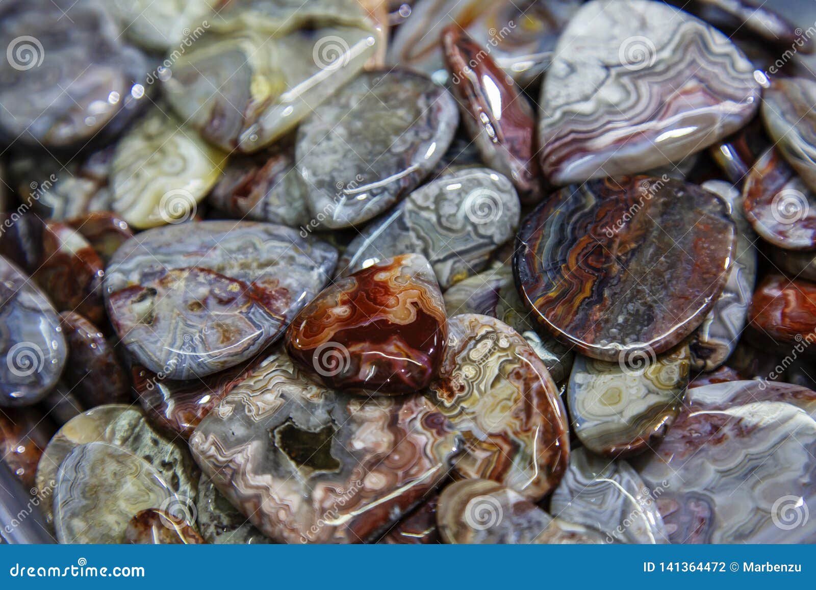 Agate Processed Shiny Gemstones Stock Photo - Image of shape, floor ...