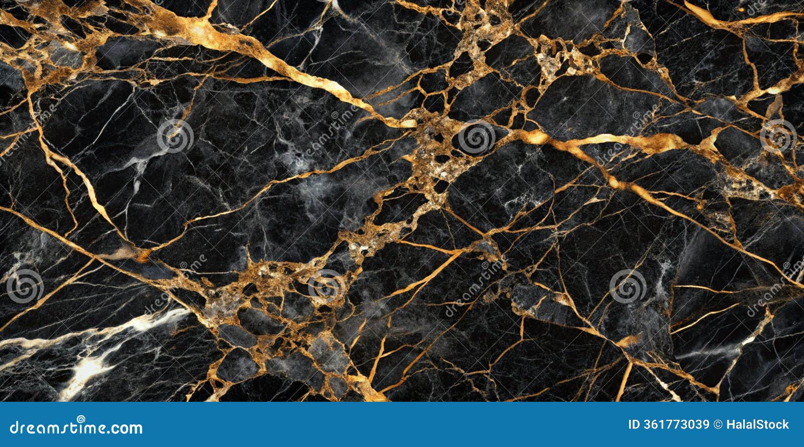 Processed Collage Of White And Gold Marble Texture Background For 3D ...