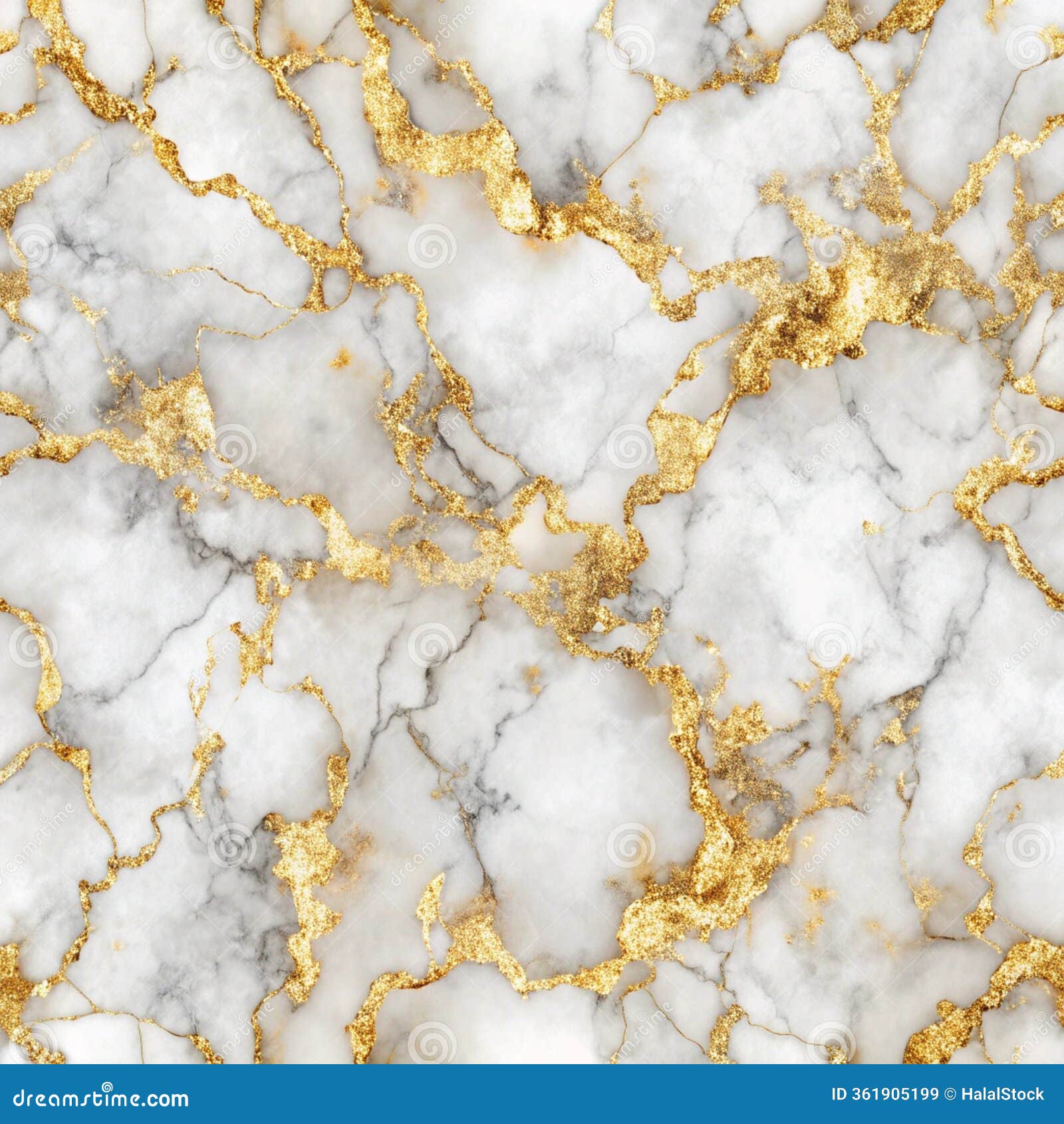 Processed Collage Of White And Gold Marble Texture Background For 3D ...