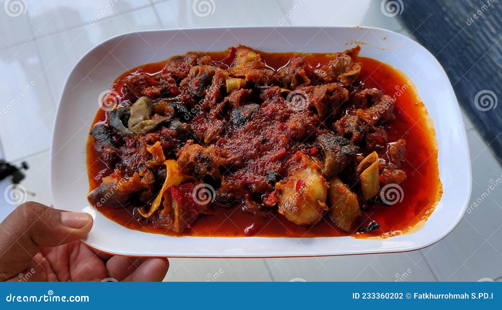 This is a Processed Dish Made from Goats Head, Its really Delicious ...