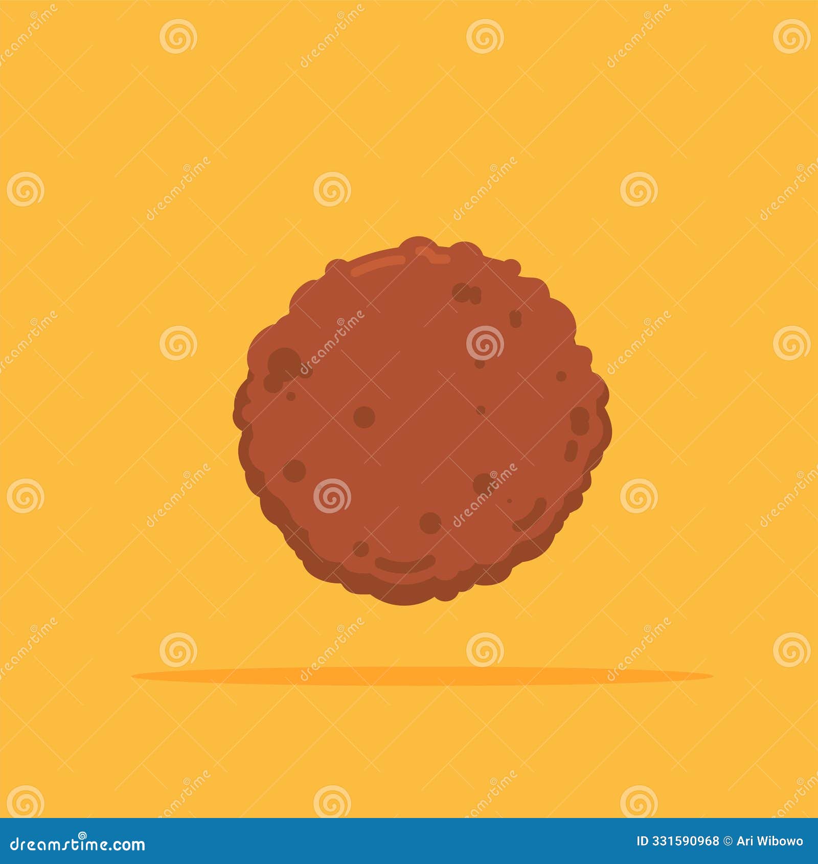 Processed Meat Cuts. Petty Processed Illustration for Fast Food Stock ...