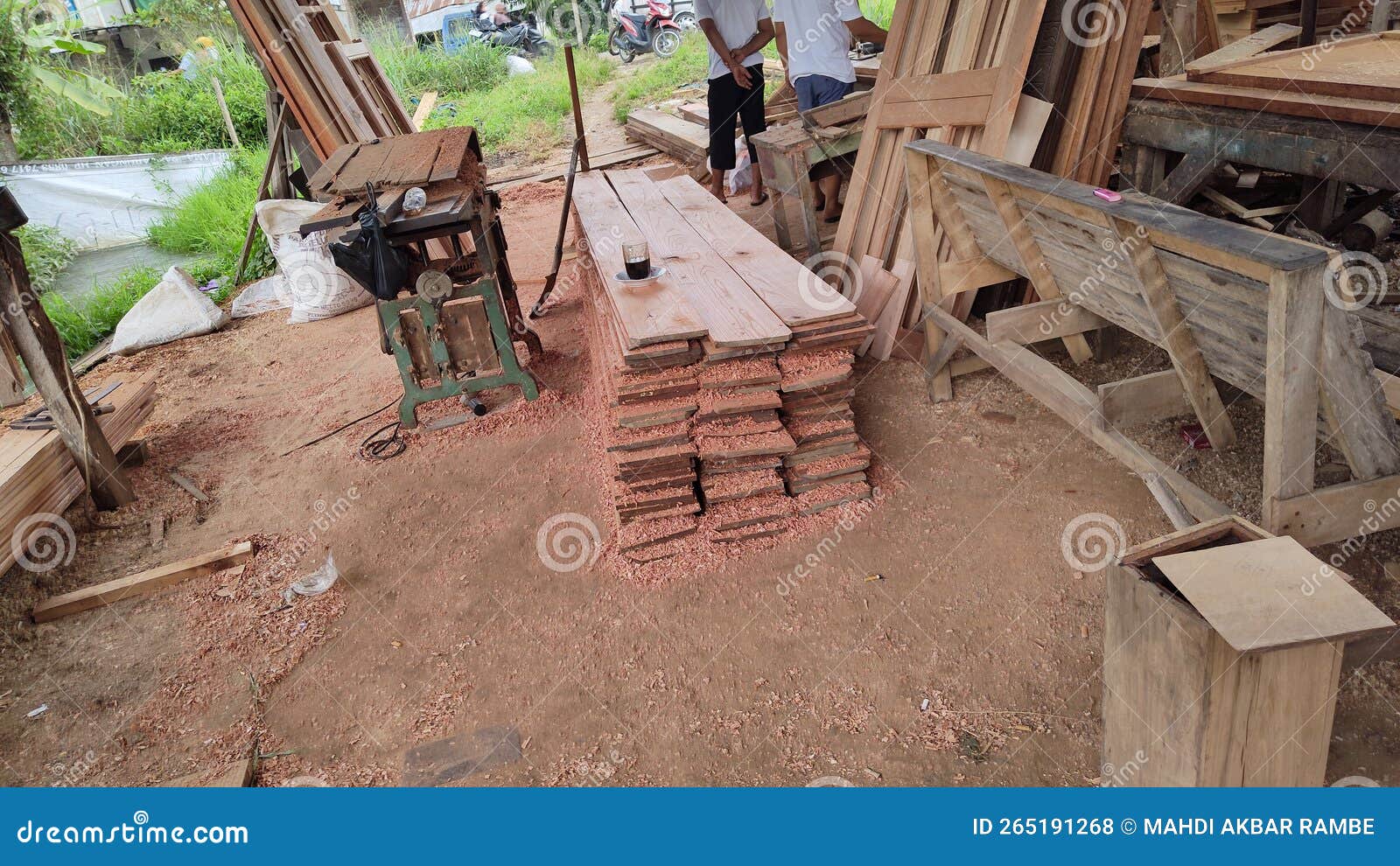 Processed Wood Planks Diagonal Stacked Texture Stock Photography ...