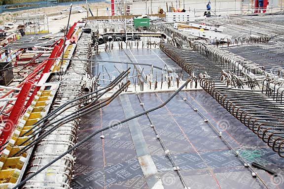 Processes Scene of Civil Engineering Stock Photo - Image of manager ...