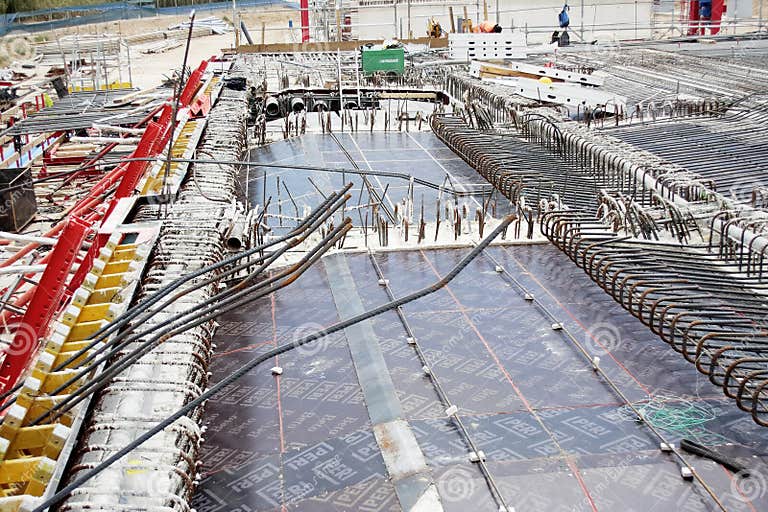 Processes Scene of Civil Engineering Stock Photo - Image of manager ...