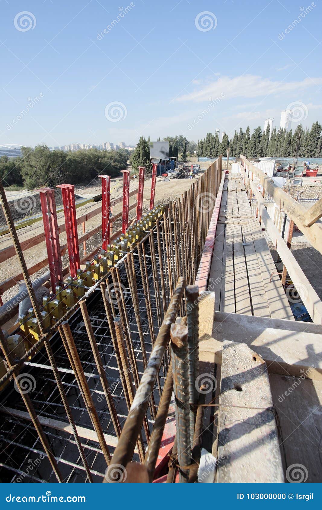 Processes Scene of Civil Engineering Stock Photo - Image of ...
