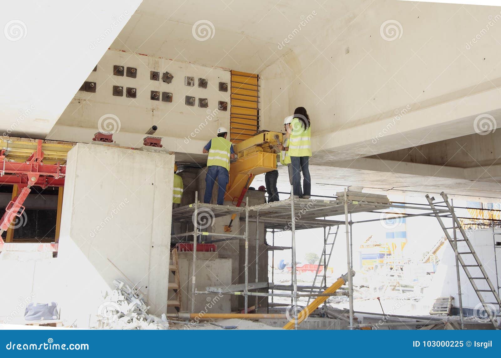 Processes Scene of Civil Engineering Editorial Image - Image of builder ...