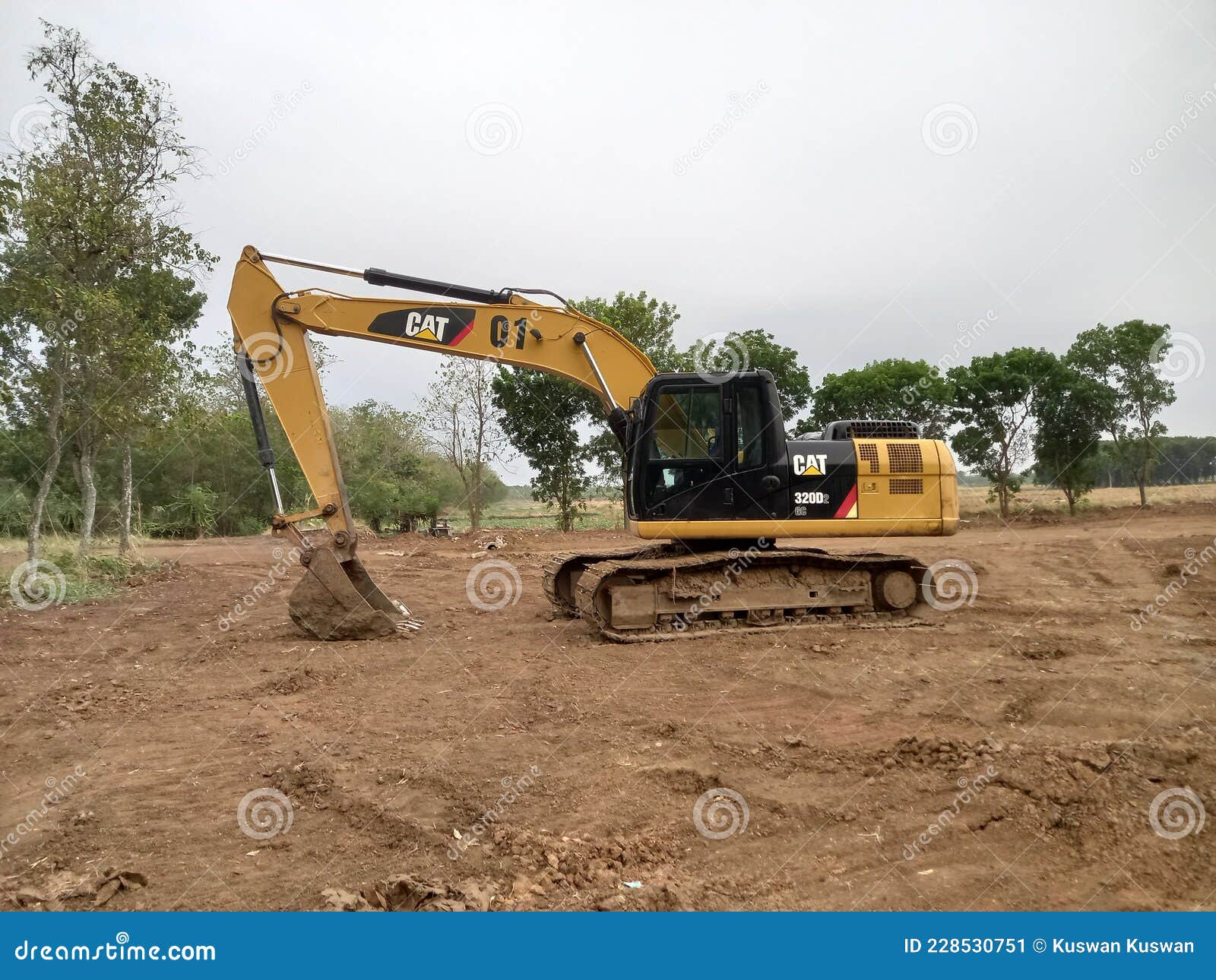 Processing Agricultural Land in a Modern Way Using Heavy Equipment ...