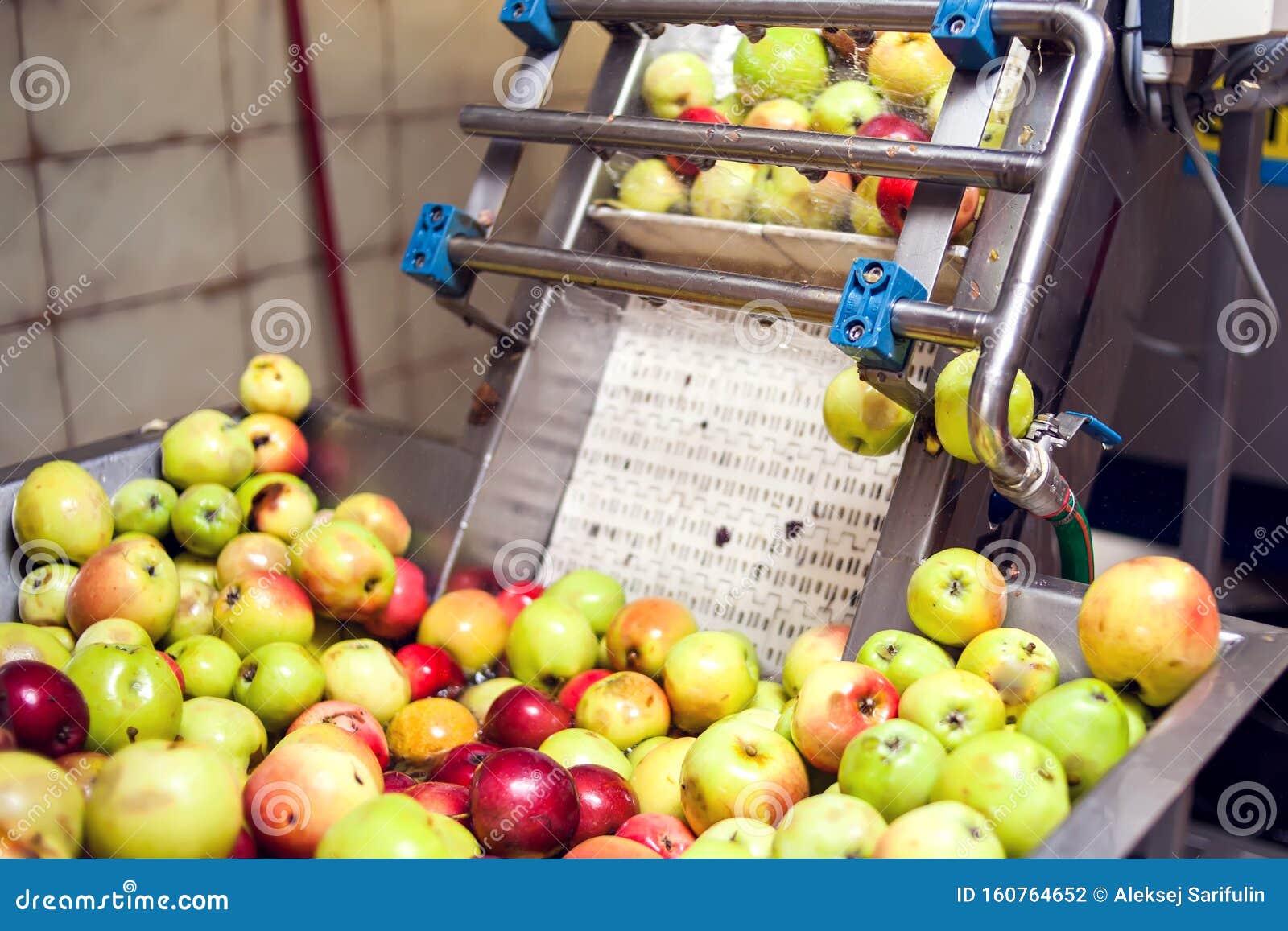 A Processing of Apples for Fresh Juice Production. Food and Healthy ...