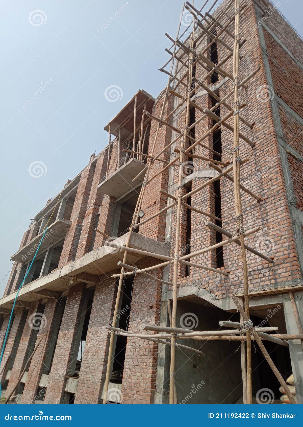 The Processing Building with Breaks in India Stock Photo - Image of ...