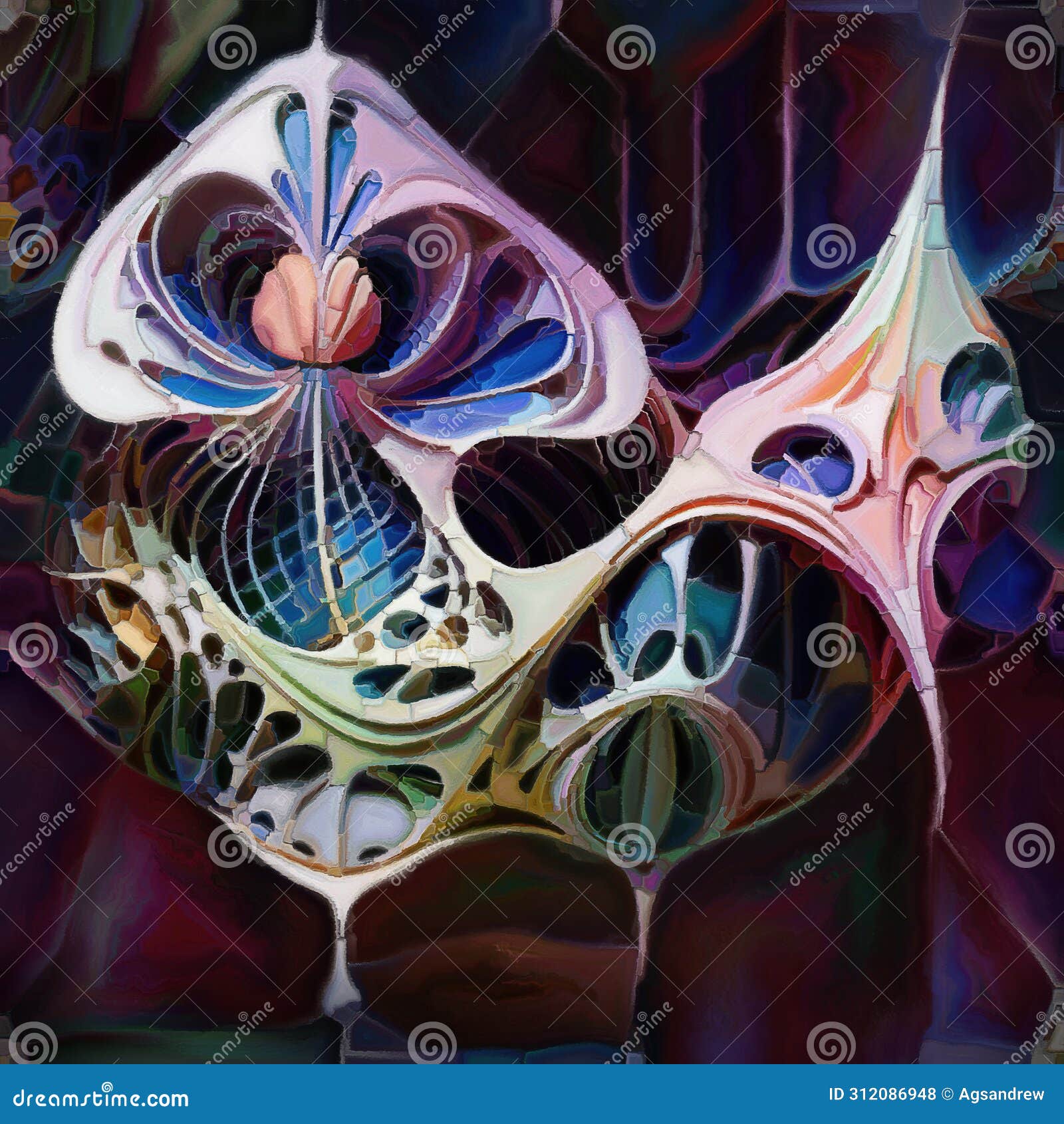 Processing Chromatic Patterns Stock Photo - Image of vibrancy, fragment ...