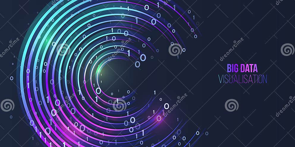 Processing Of Data Arrays Sorting Filtering Machine Algorithms Data Stream In The Form Of An
