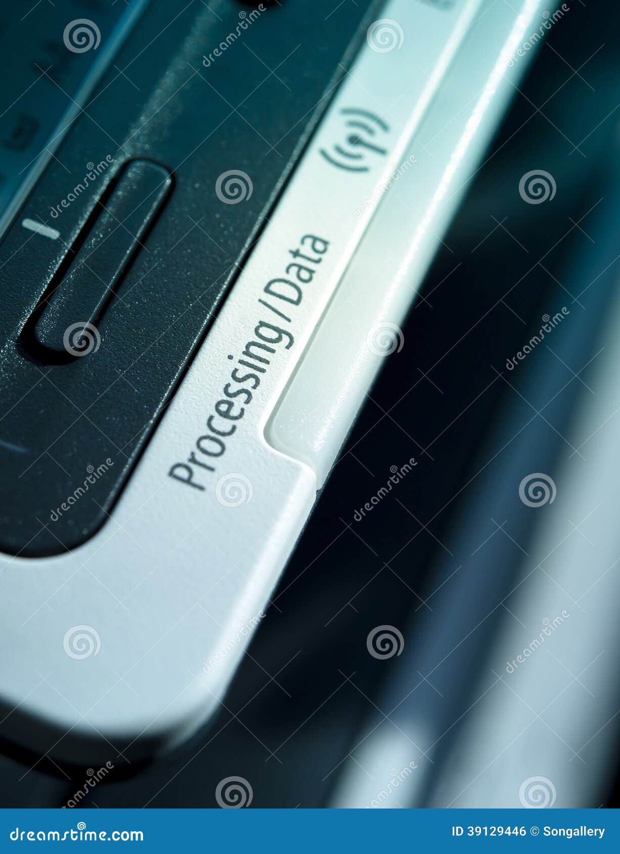 Processing Data stock photo. Image of icon, machine, modern - 39129446