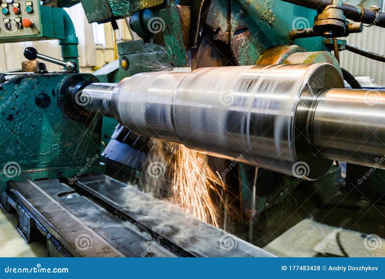 Processing and Manufacturing of a Shaft with an Abrasive Stone on a ...