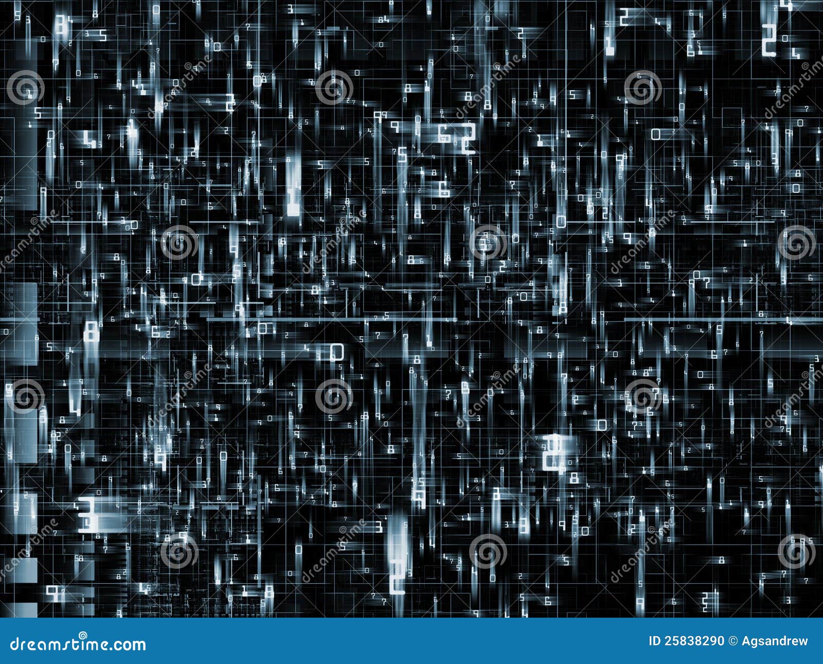 Processing Network stock illustration. Illustration of design - 25838290