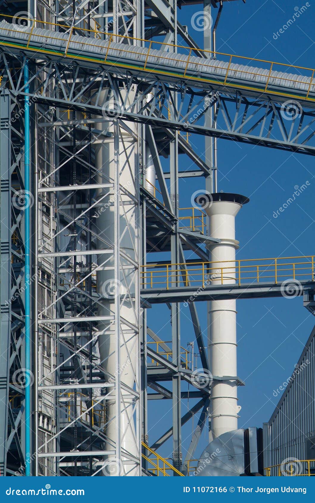 Processing plant stock photo. Image of exterior, processing - 11072166