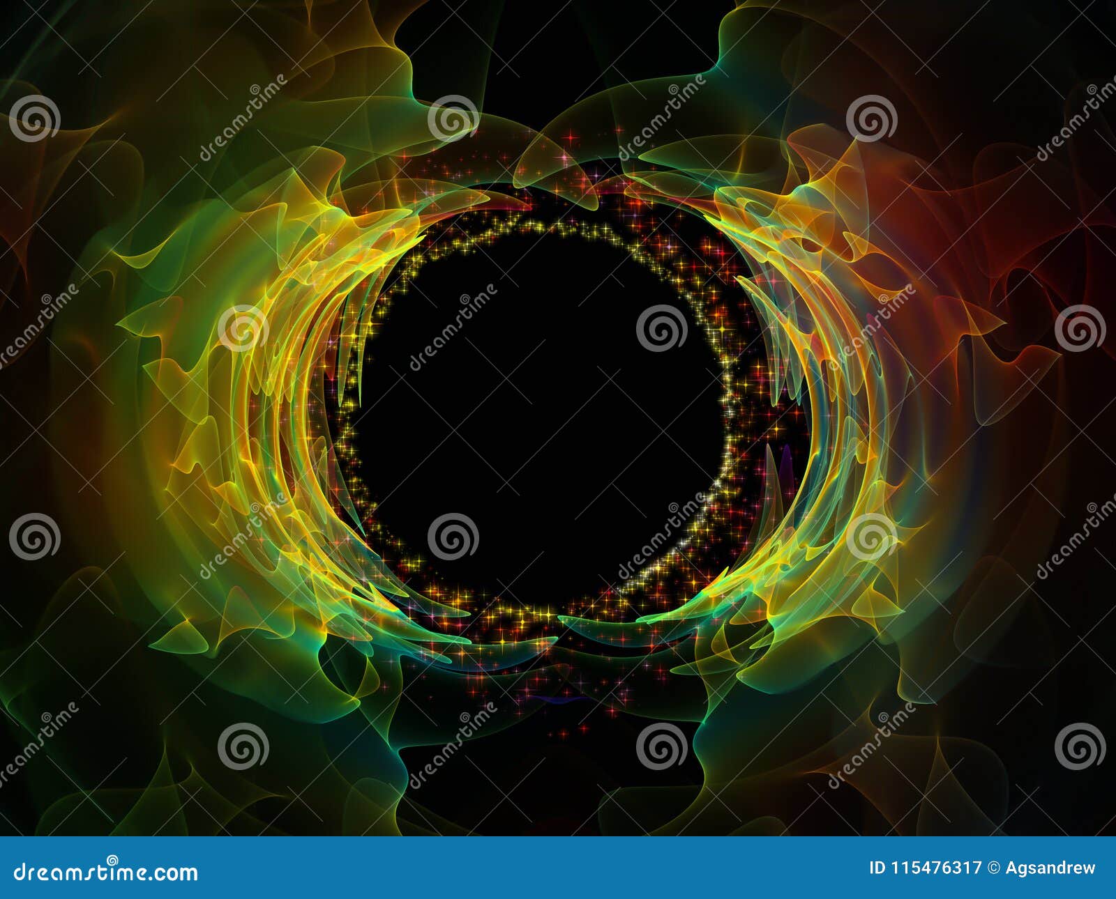 Processing Radial Oscillation Stock Illustration - Illustration of ...