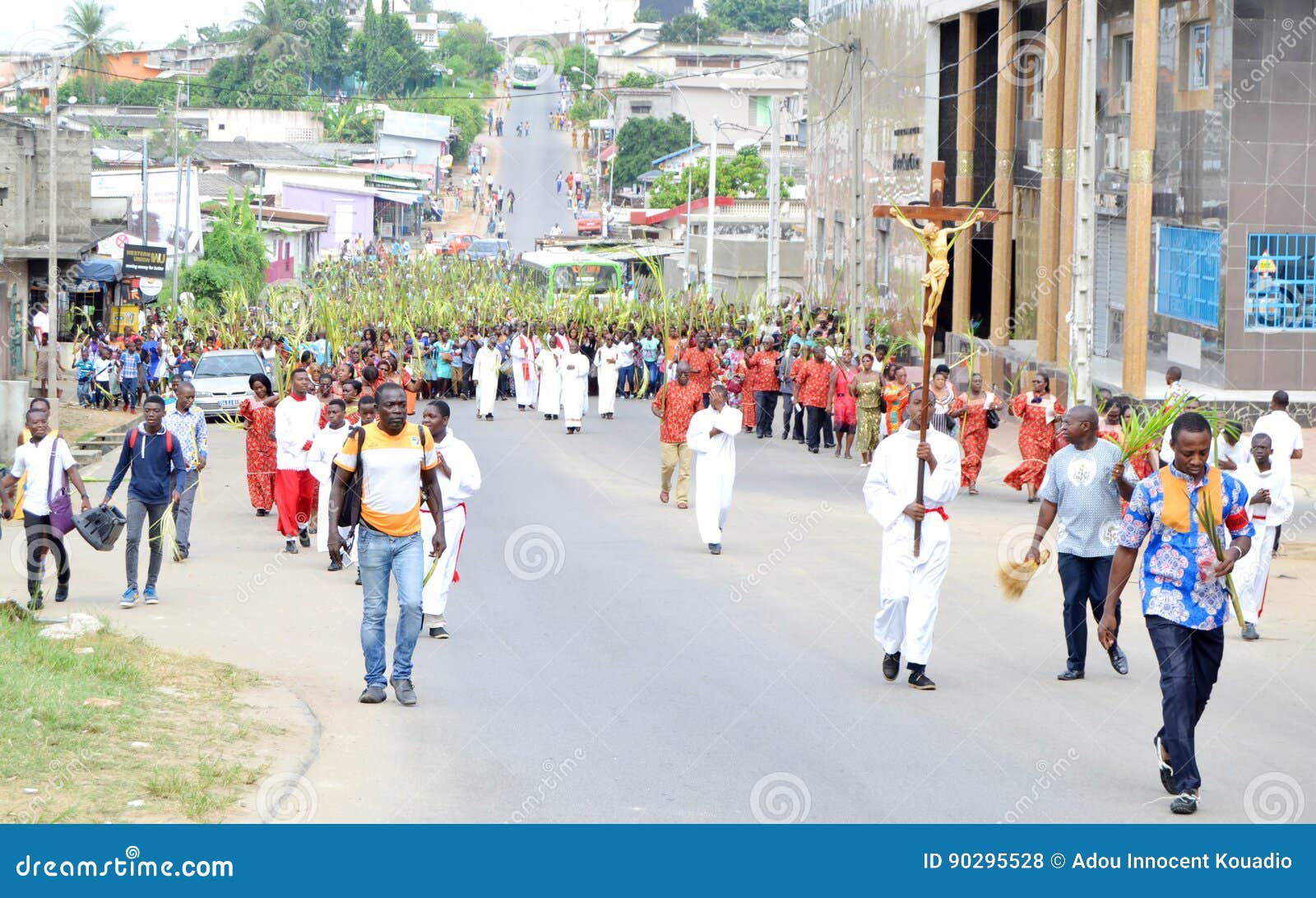 Procession with the Branches Editorial Stock Photo - Image of ...