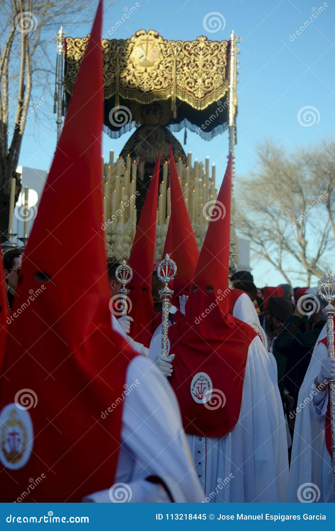 Saint Blas Procession in Carmona 31 Editorial Image - Image of peaked ...