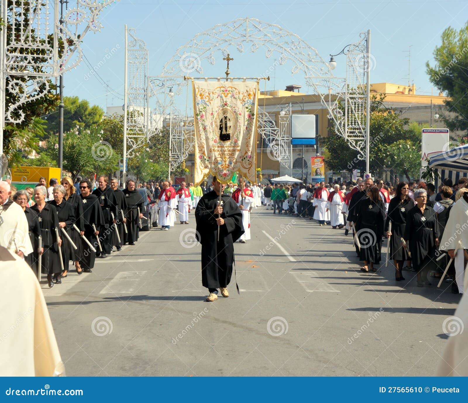 Procession of the Patron Saint Editorial Image - Image of saint, cities ...