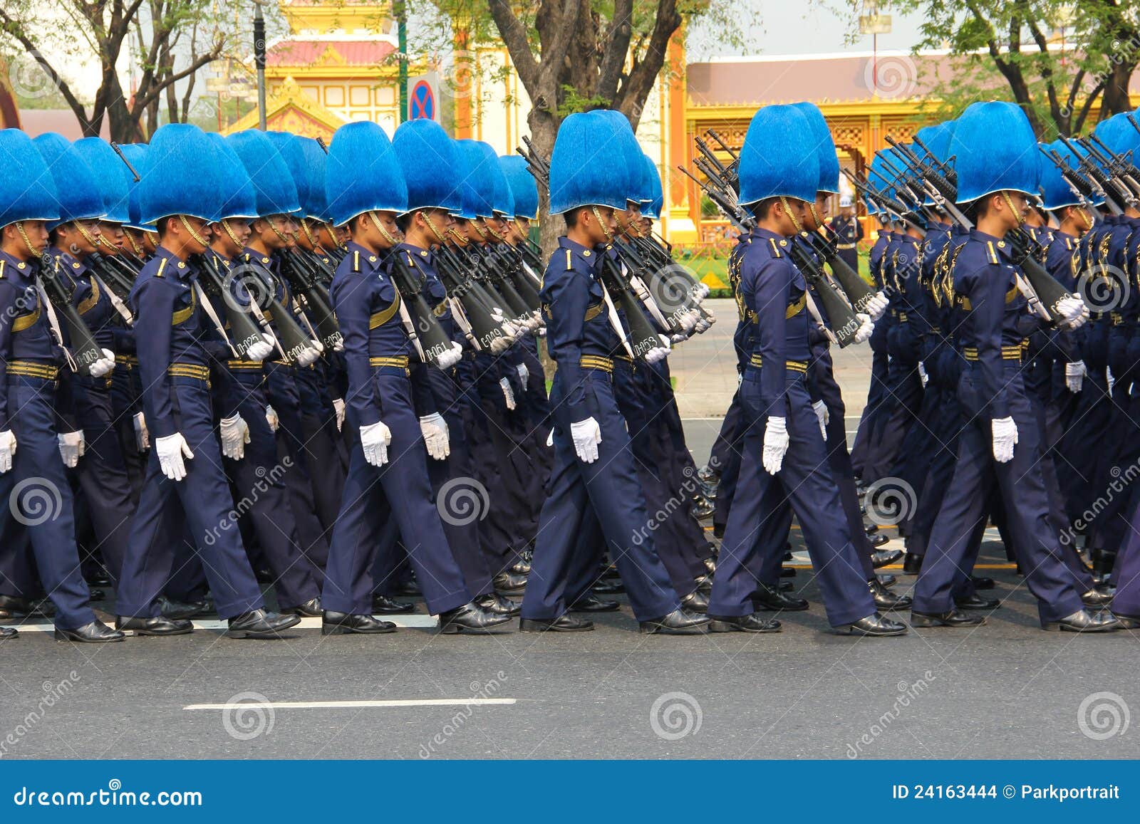 The Procession Rehearsal : Full-dress Procession Editorial Stock Image ...