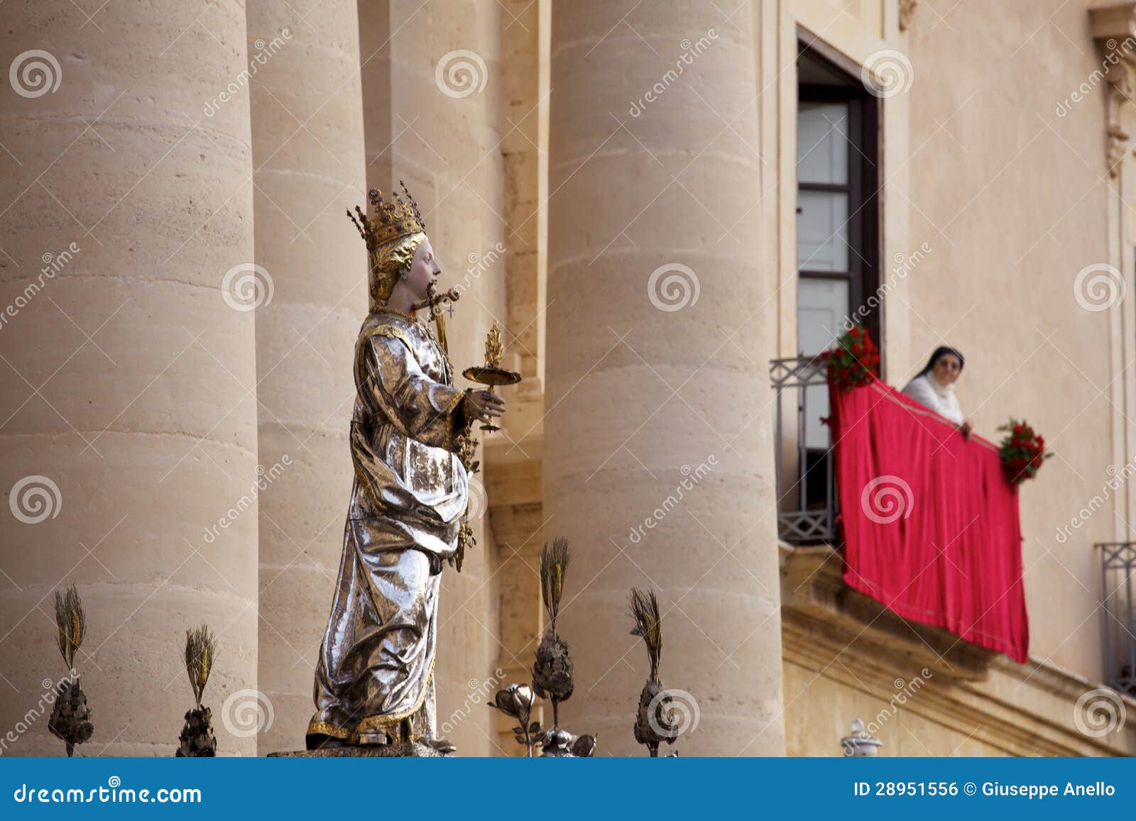 Procession of Saint Lucia, Syracuse Editorial Photo - Image of sicily ...