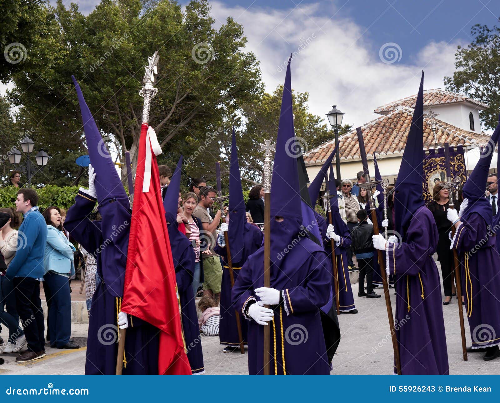 Processione Di Pasqua a Mijas Spagna Fotografia Stock Editoriale ...