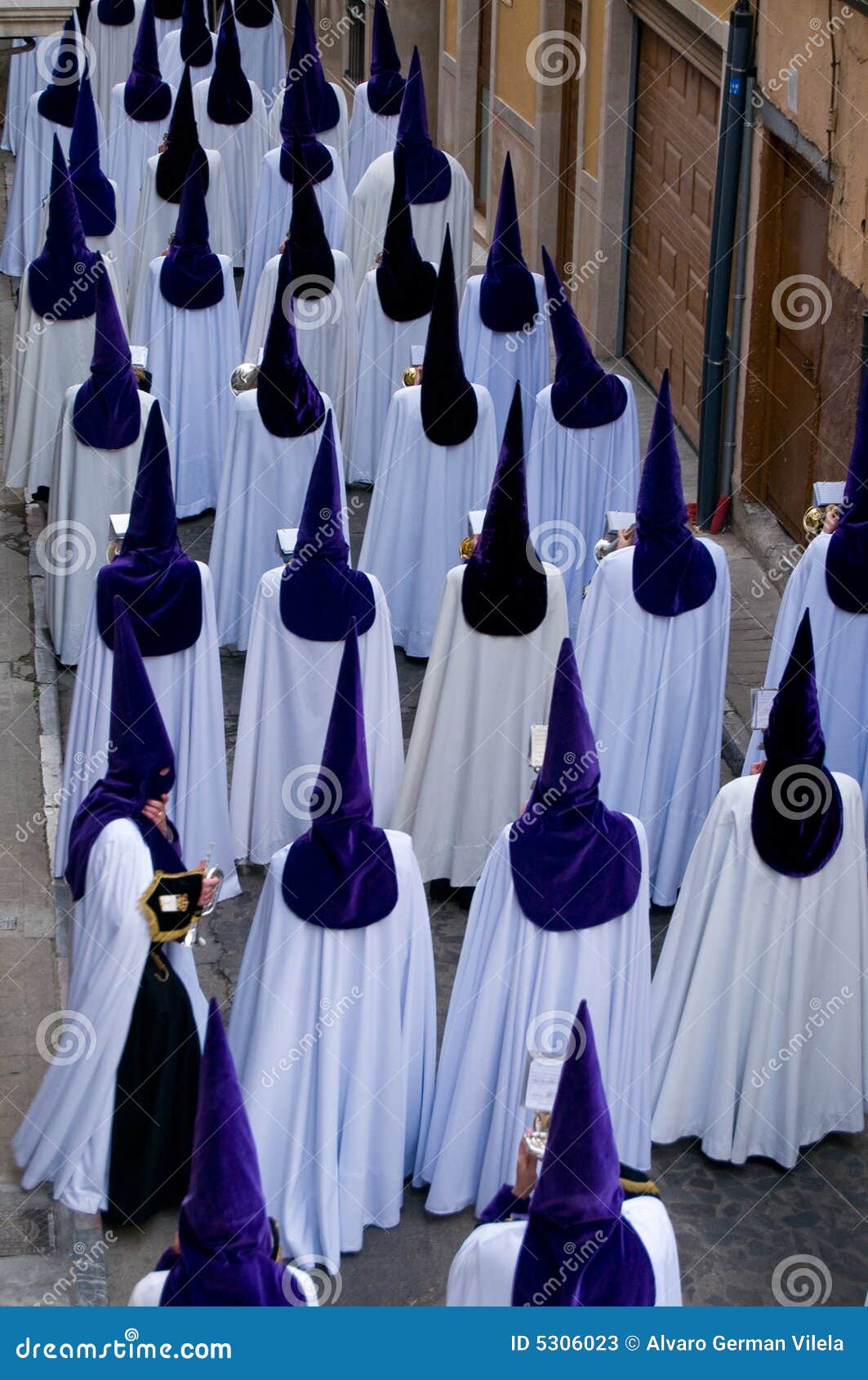 Processioni Religiose in Settimana Santa. La Spagna Immagine Stock ...