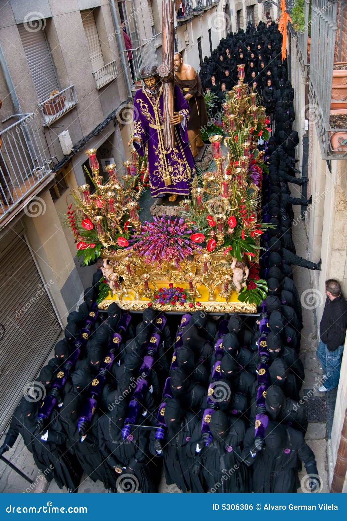 Processioni Religiose in Settimana Santa. La Spagna Fotografia ...