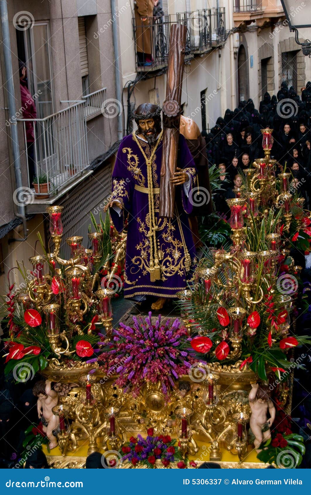 Processioni Religiose in Settimana Santa. La Spagna Fotografia ...