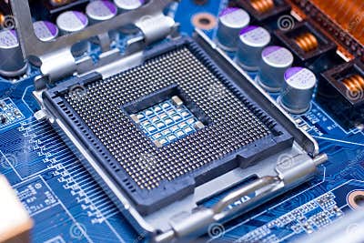 Processor stock image. Image of bytes, electronic, binary - 5356817