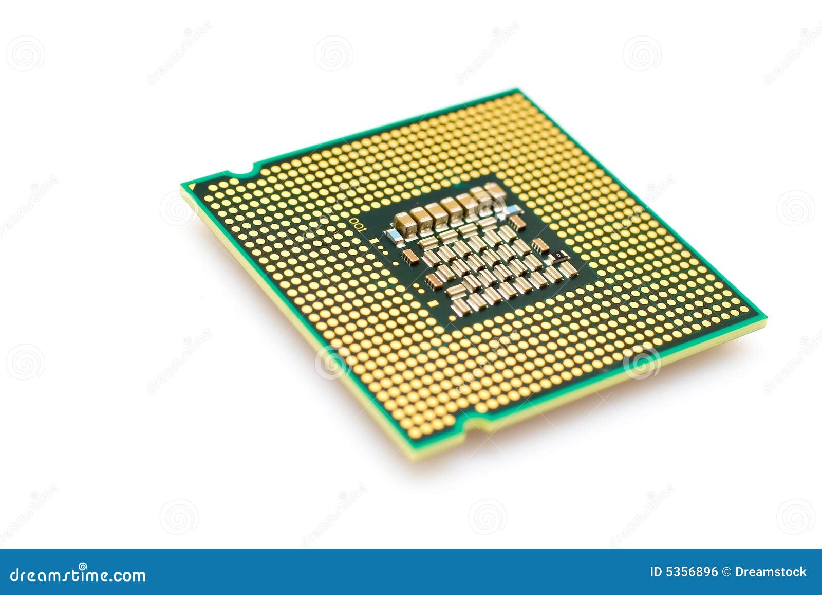 Processor chip stock photo. Image of connectivity, macro - 5356896