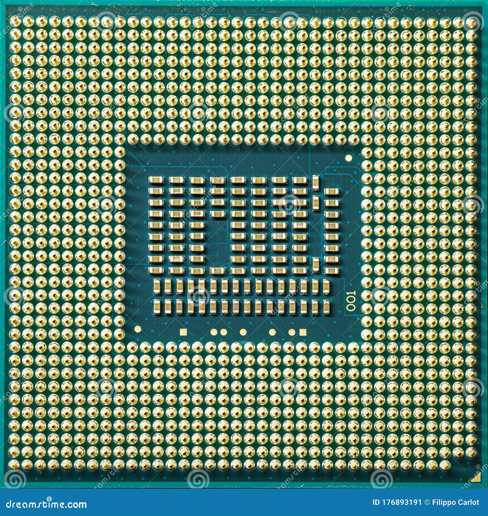 Processor chip detail 5 stock image. Image of component - 176893191