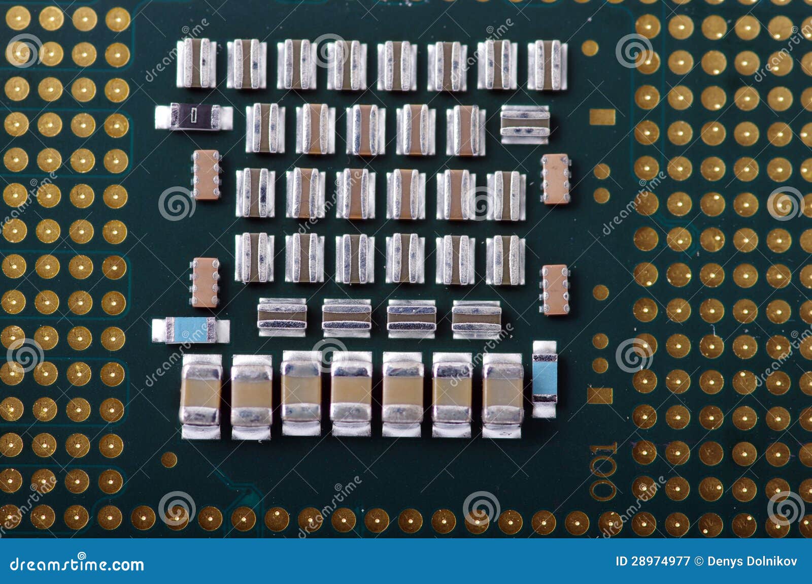 Processor close up stock image. Image of education, complexity - 28974977