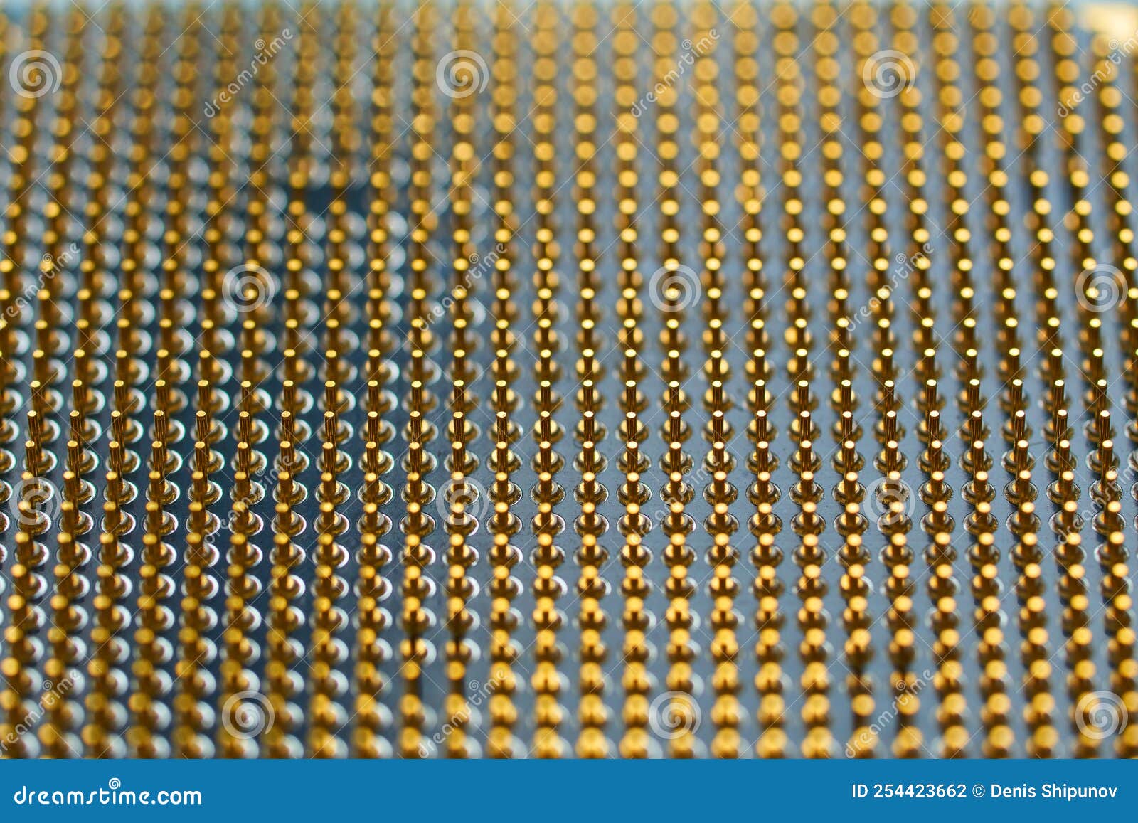 Processor Close-up on a White Background. the Concept of New ...