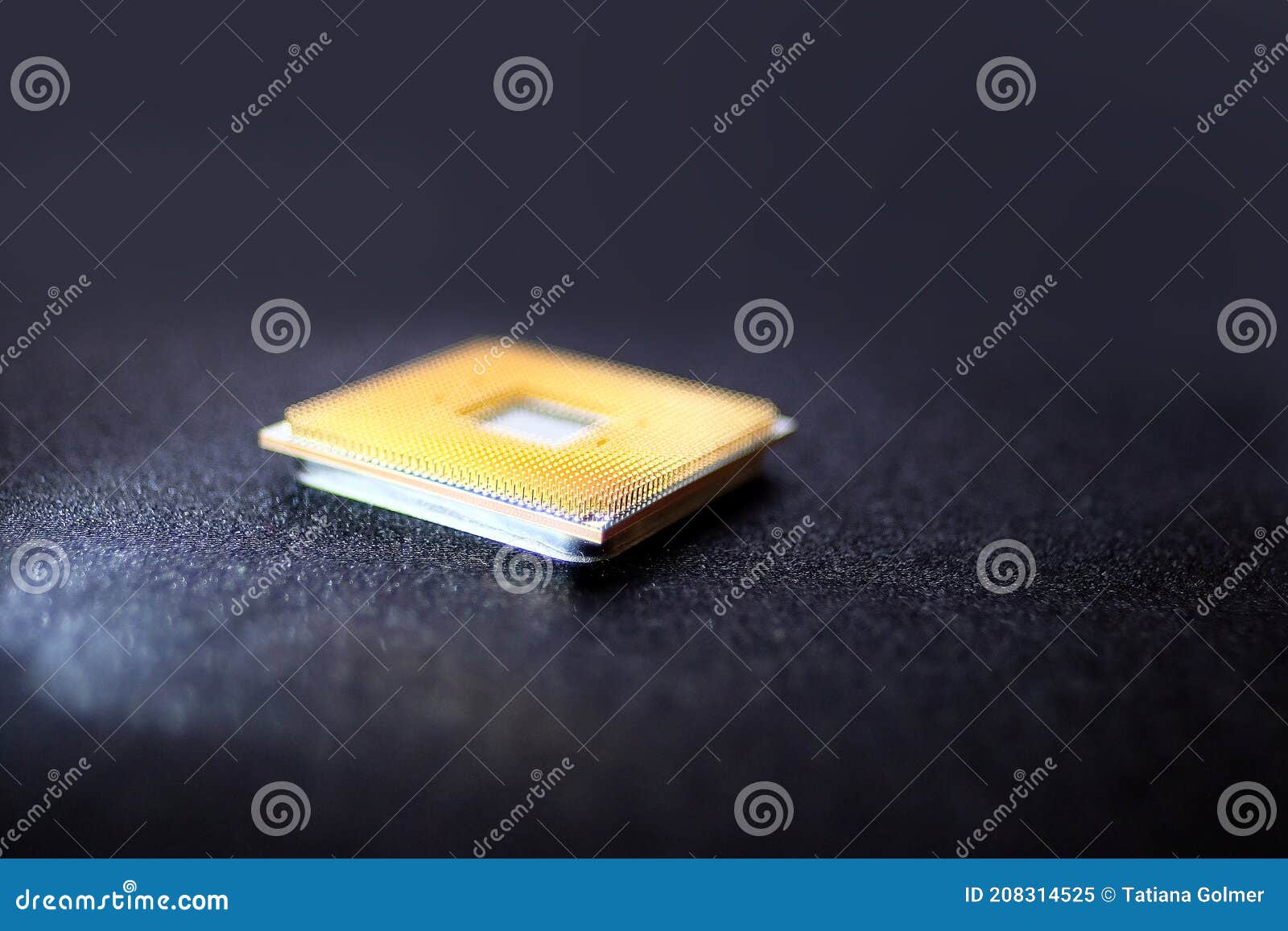 Processor for a Computer, Replaceable Plastic Part of a Modern Gadget ...