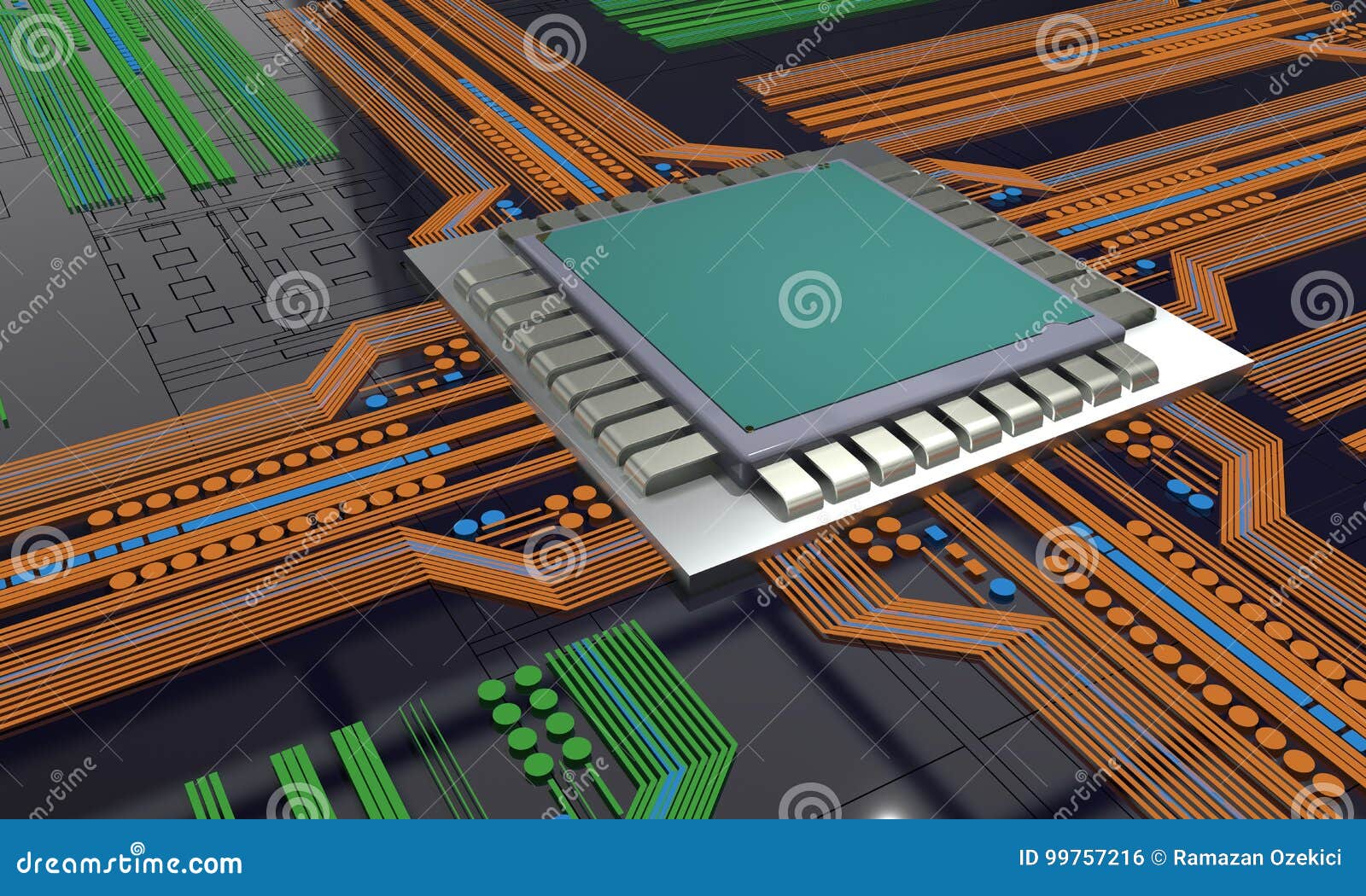 Electronic Diagram Background Royalty-Free Stock Photography ...