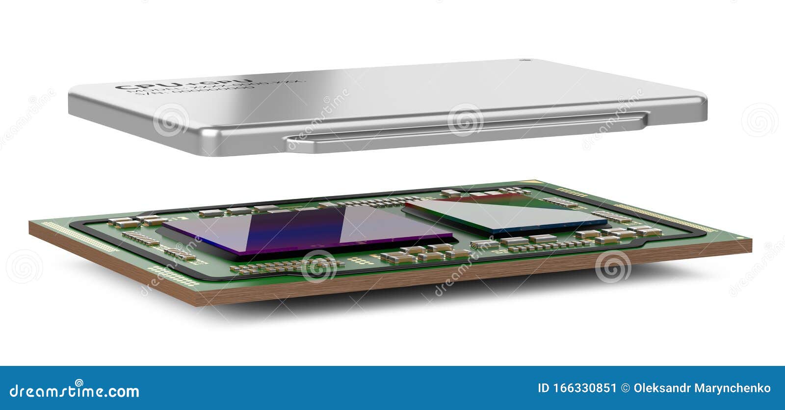 Processor Green Board Isolated On A White Background. Motherboard Chip ... Processor Green Board Isolated On A White Background. Motherboard Chip ...