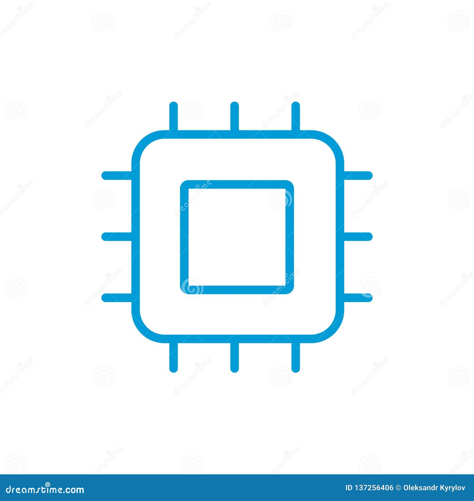 Processor Drawing Stock Illustrations – 942 Processor Drawing Stock ...