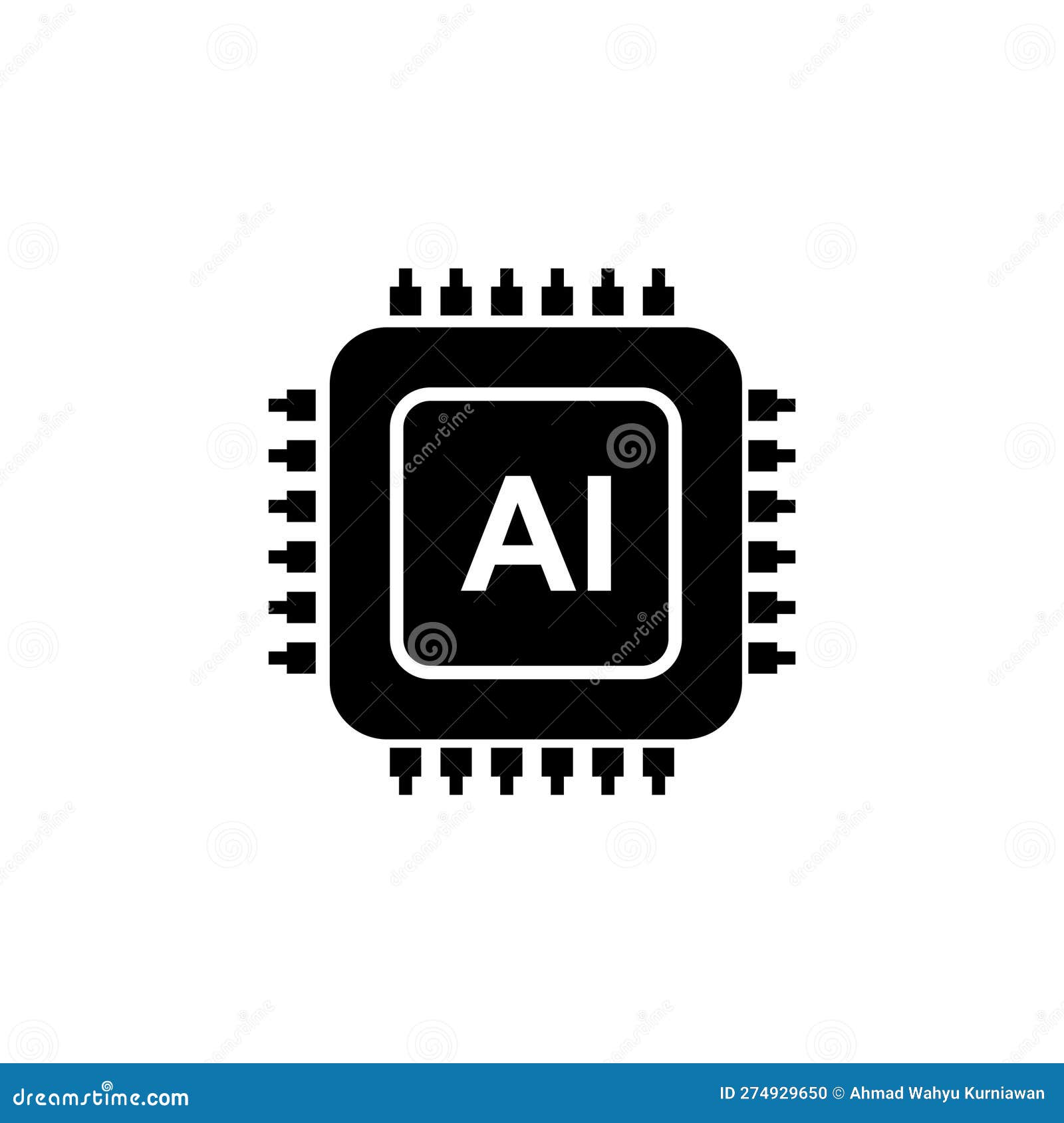 Processor logo icon stock illustration. Illustration of technology ...