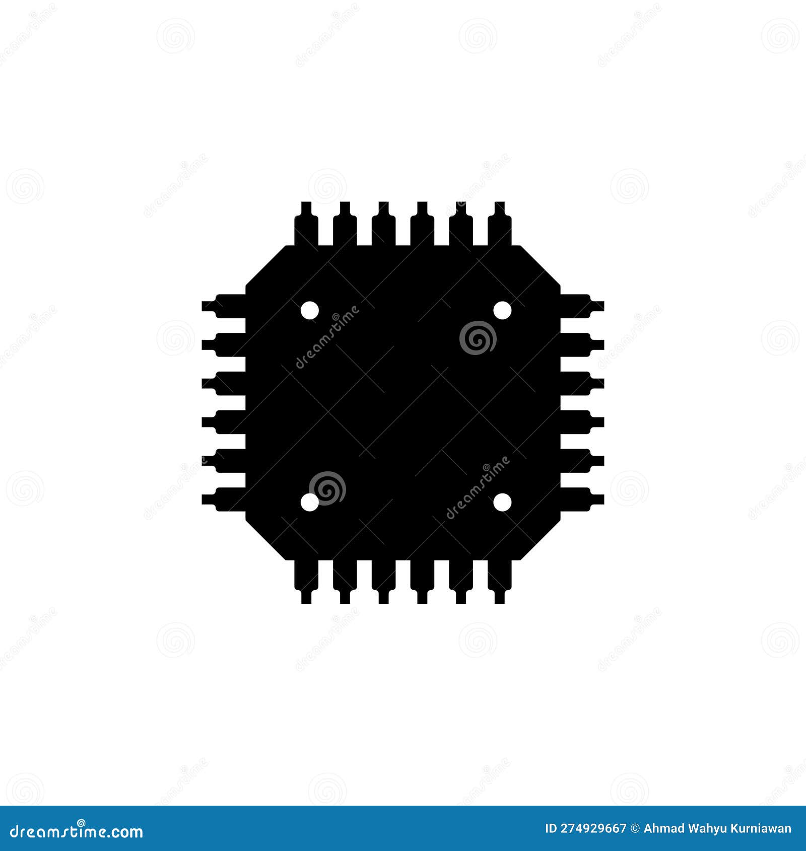 Processor logo icon stock illustration. Illustration of processor ...