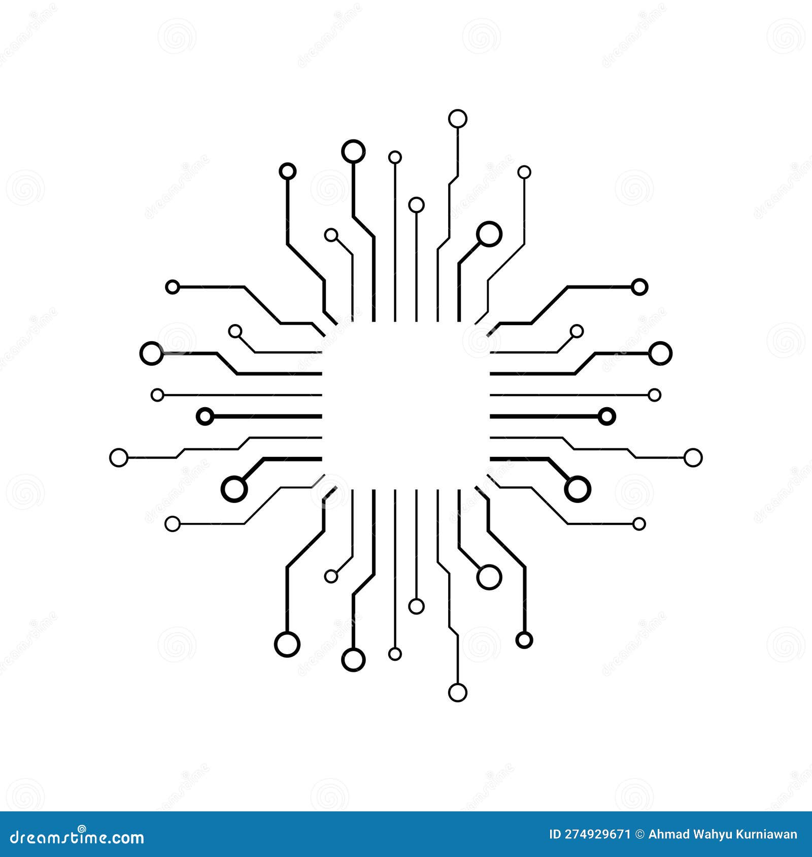 Processor logo icon stock illustration. Illustration of technology ...