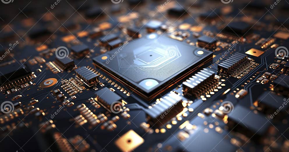 Processor Patterns. the Art of Computer Motherboards and Microchips ...