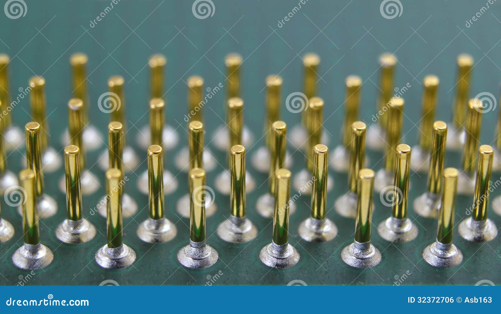 Processor pins stock photo. Image of computer, electronics - 32372706