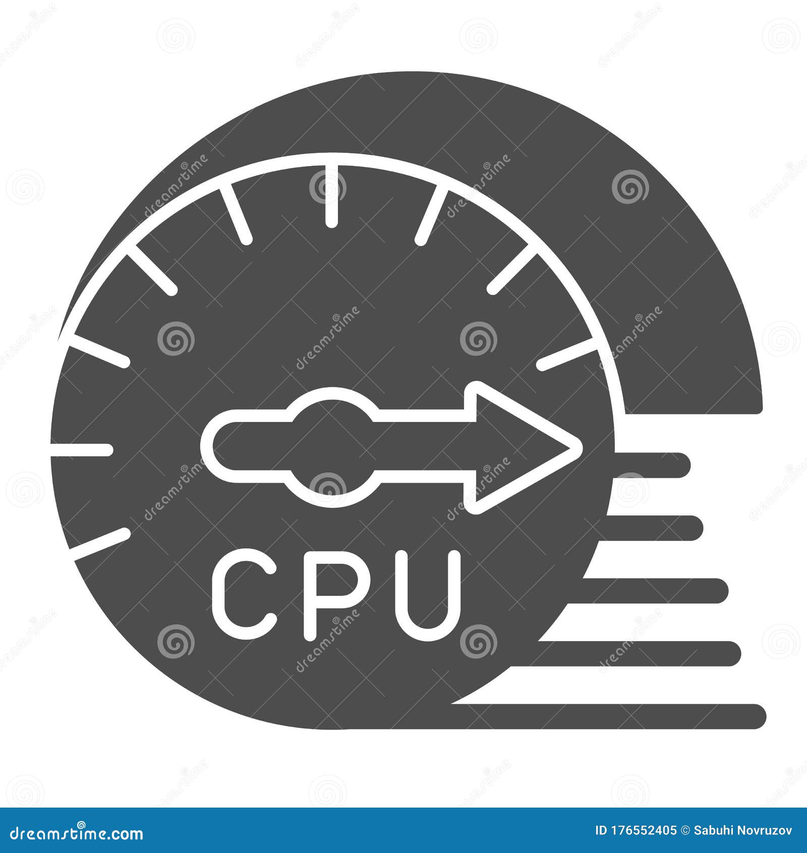 Processor Usage and Load Speed Solid Icon. CPU Chip Performance Sensor ... Processor Usage and Load Speed Solid Icon. CPU Chip Performance Sensor ...